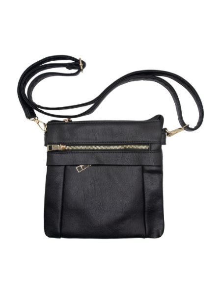 Kjøp CROSSOVER VESKE MED FLERE ROM - SVART - IntexSkandia - Dame fra ...