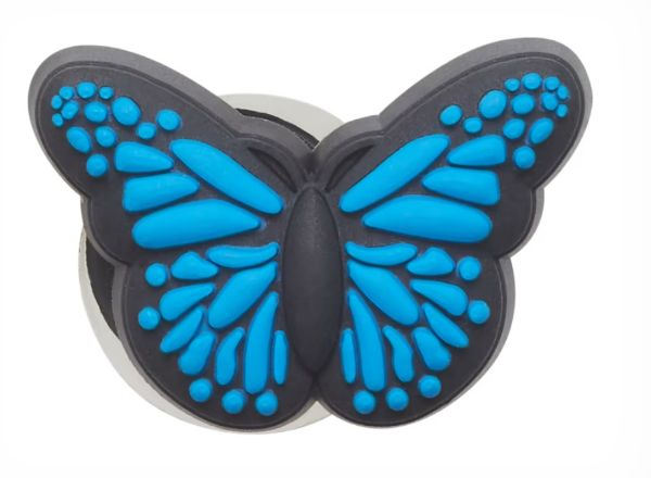 Kjøp JIBBITZ BLUE BUTTERFLY - Crocs - Tekstil og Skotilbehør fra ...