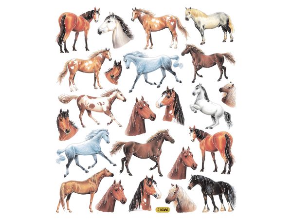 Kjøp KLISTREMERKER HESTER - Global Hobby - Barn fra Stokmarknes ...
