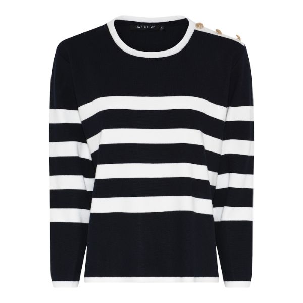 Kjøp MILANO STRIKKEGENSER - NAVY - Micha - Dame fra Emil - 179-110