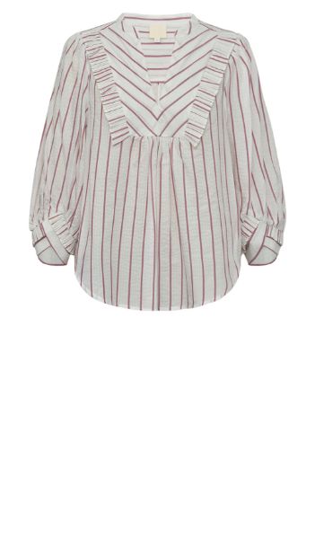 Kjøp SOPHIAGO DAIMI MO BLUSER & SKJORTER - ROSA OG HVIT STRIPETE ...