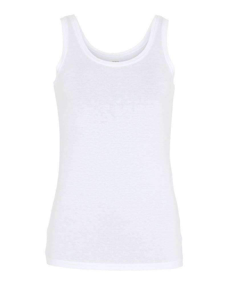 Kjøp TANK TOPP - HVIT - Tif Tiffy - Dame fra Cristel - 2211-002706 TOP