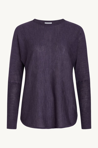 Kjøp CLAIRE GENSER TYNN MERINOULL PIPPA LILLA MELANGE - Claire - Dame ...