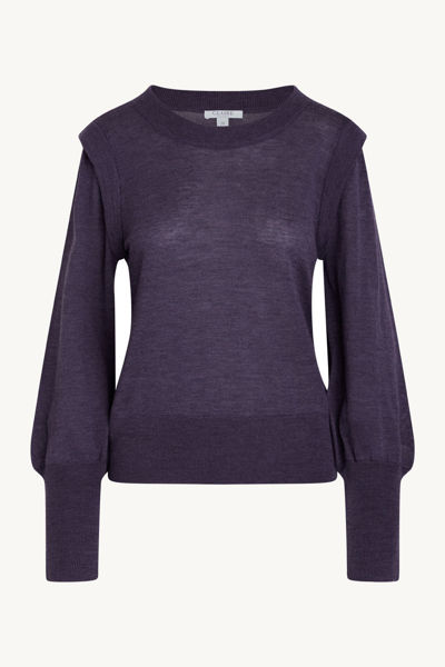 Kjøp CLAIRE-GENSER MERINOULL-PREETI-LILLA MELANGE - Claire - Dame fra ...
