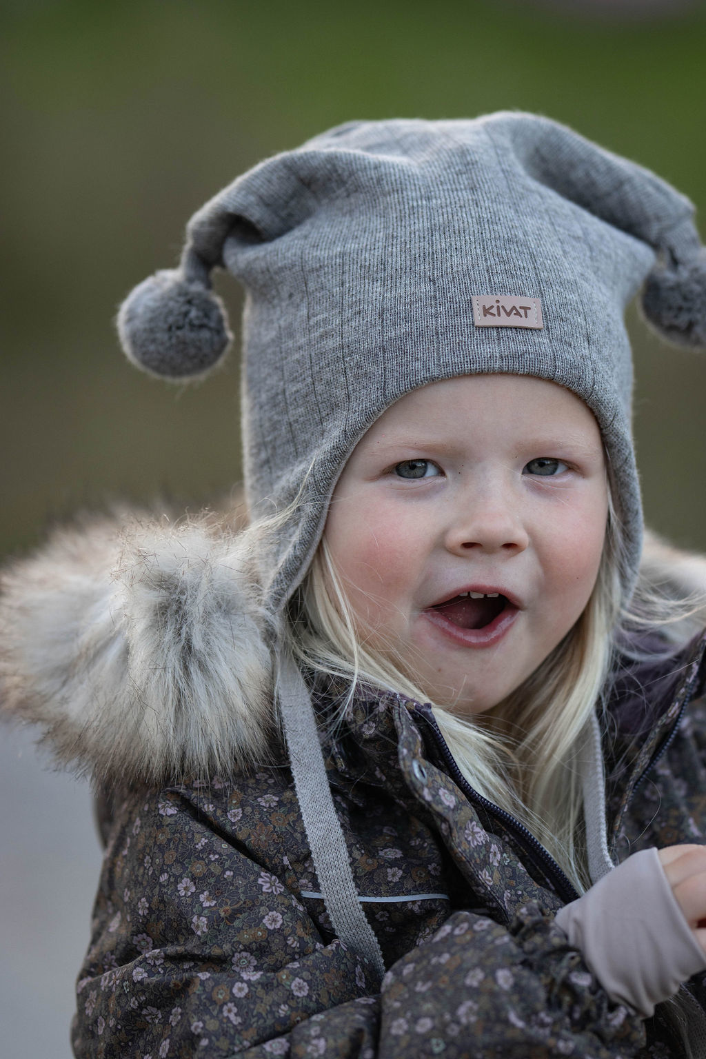 Kjøp JOKER HAT, KIVAT LOGO ULL LUE - 12UMEL BEIGE - Kivat - Barn fra ...