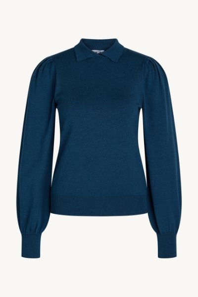 Kjøp CLAIRE-GENSER-PULLOVER-PRIYA-PETROL - Claire - Dame fra IO DONNA ...
