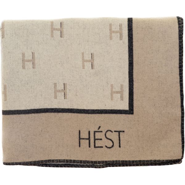 Kjøp HEST PLEDD - BRUN/BEIGE - Hést - Dame fra White - HS1035