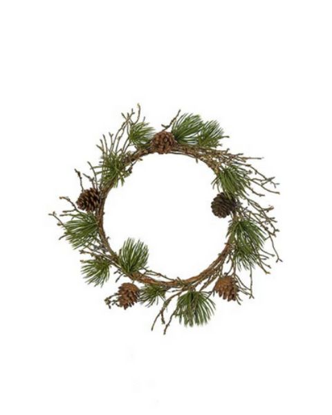 Kjøp Lerkekrans med kongler - Mr Plant - Interiør fra Frøken Ranum