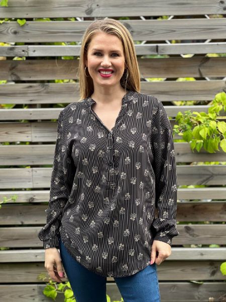 Kjøp ASTRID BLUSE - SORT - Marta du Château - Dame fra Zecond floor AS - 8128