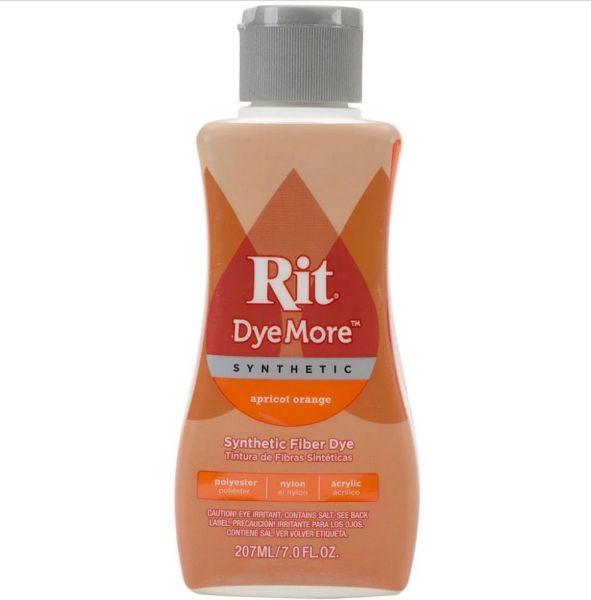 Kjøp TEKSTILFARGE RIT DYE MORE SYNTETFARGE APRICOT ORANGE 207 ML ...