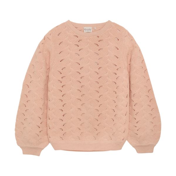 Kjøp PULLOVER LS KNIT - Minymo - Barn fra Karo & Jossi´s Fortryllende Barnebutikk - 123423