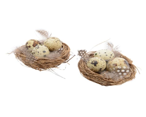 Kjøp FUGLEREDE M/EGG&FJÆR - Ihr og Vinding - Interiør fra Torils Lille Butikk - 25-832210