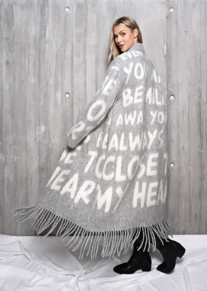 Kjøp SOFIA COAT, SILVER GREY - Close To My Heart - Dame fra Harmonia ...