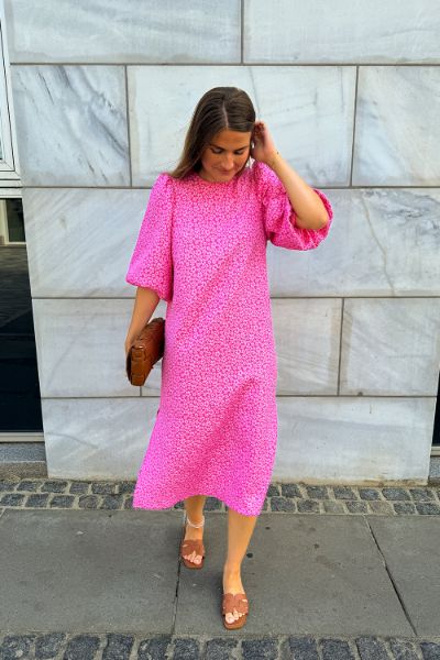 Kjøp RENO PASTIS LONG DRESS, BRIGHT PINK - Noella - Dame fra Harmonia ...