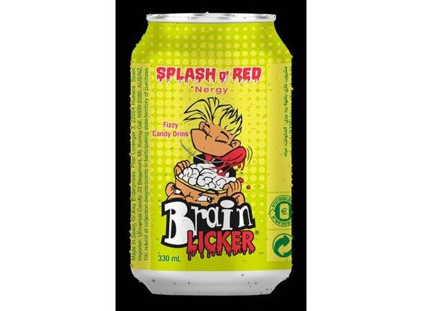 Kjøp BRAIN LICKER SODA SPLASH O' RED 330ML - Godtesjuk - Interiør fra ...