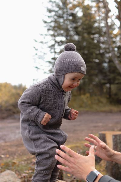 Kjøp SPARKEDRESS I ULL - CLASSIC BRUN - Lillelam - Barn fra Minikids - aw000201