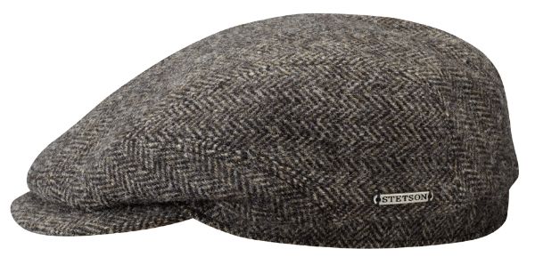 Kjøp DRIVER CAP WOOL HERRINGBONE - Stetson - Herre fra Terje Storhaug ...