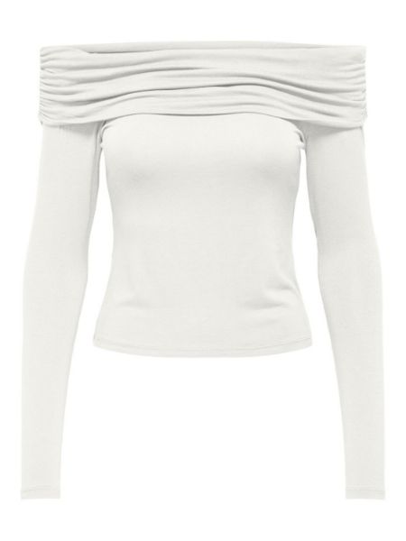 Kjøp ONLFELINA OFF SHOULDER TOP - CLOUD DANCER - Only - Dame fra Trend ...