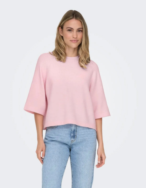 Kjøp ONLSIMONI STRIKKEGENSER - LYS ROSA - Only - Dame fra Trend Måløy ...