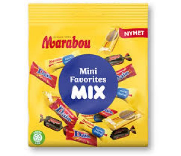 Kjøp MARABOU MINI FAVOURITES MIX - Marabou - Dagligvarer fra FUDI - 1 ...