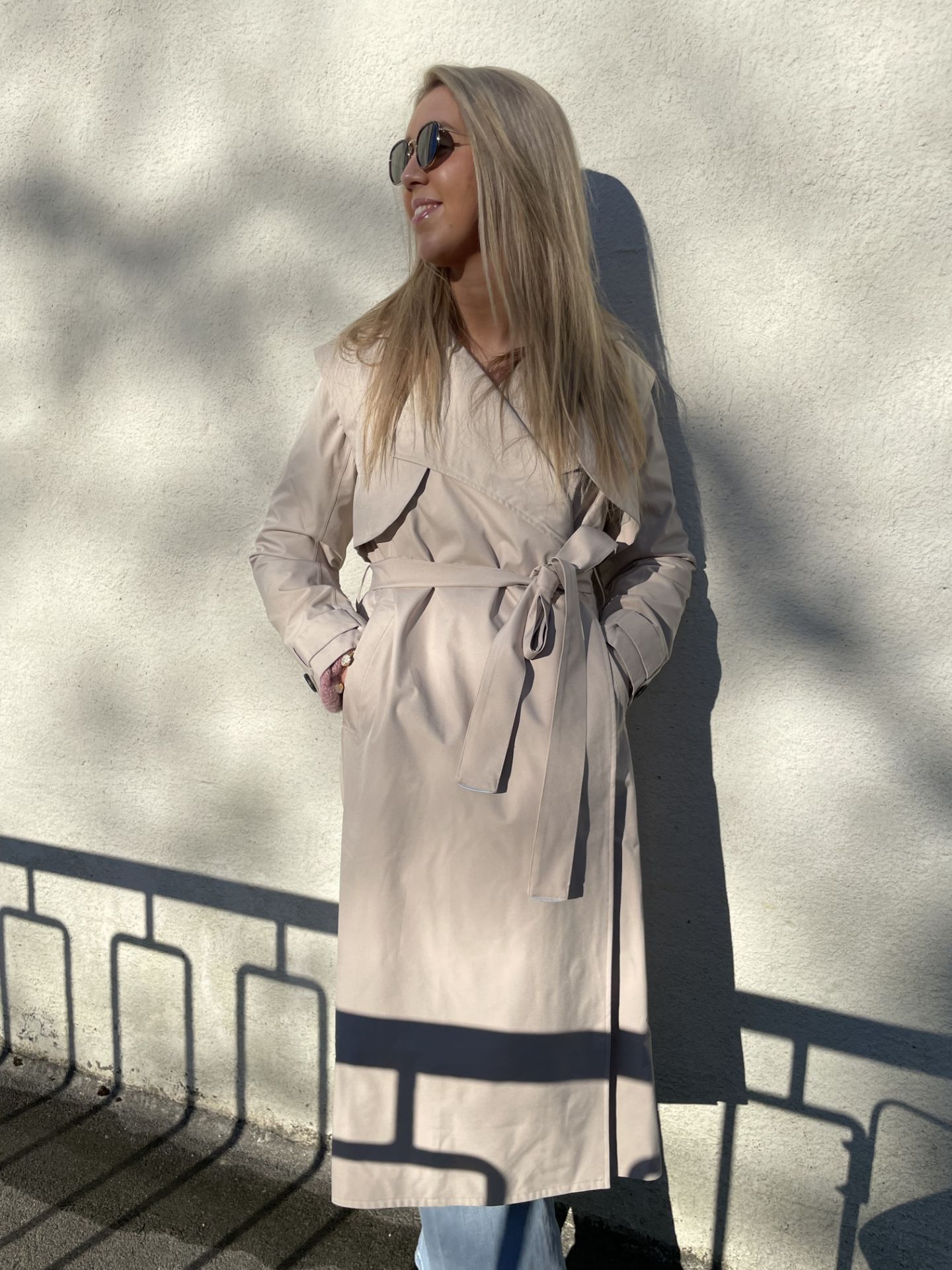 Kjøp BRGN REGNDRÅPE TRENCHCOAT, SAND - BRGN - Dame fra Harmonia - 15054T2