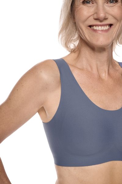 Kjøp LINDA SOFT PROTESE BH PADDET - INDIGO BLUE - Amoena - Dame fra A ...