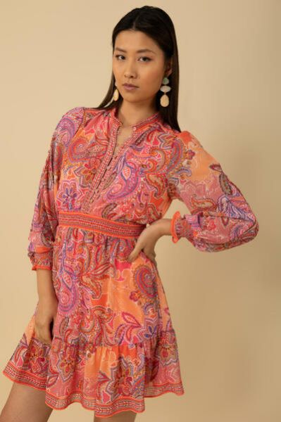 Kjøp HALE BOB SHELBY KORT KJOLE PINK - Hale Bob - Dame fra Happy Day In ...